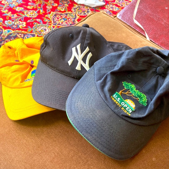 MLB | Accessories | All Three Hats Golf Championships And New York ...